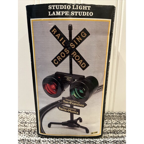 Studio Light | Accents | New Nos Vtg American Train Signal Railroad ...